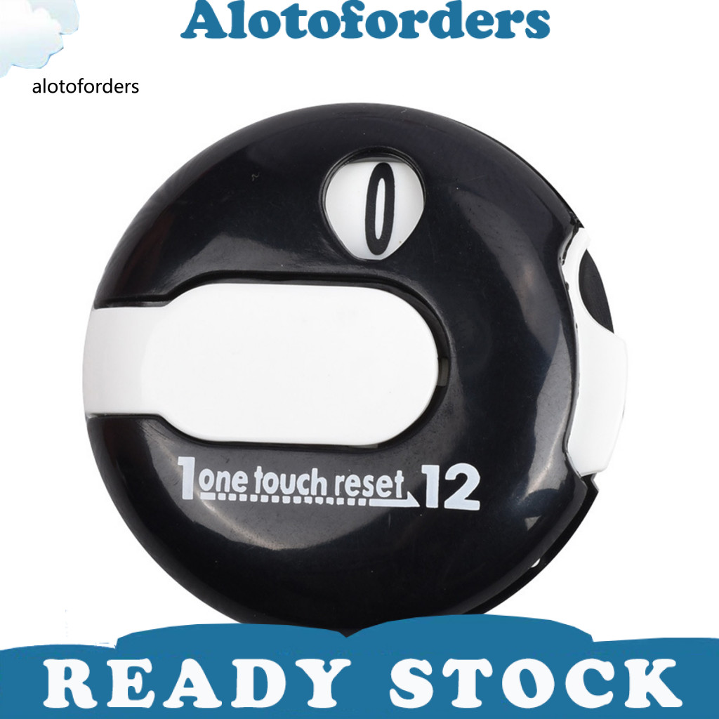 One-Touch Reset: The golf club counter can be reset to zero by the knob ...