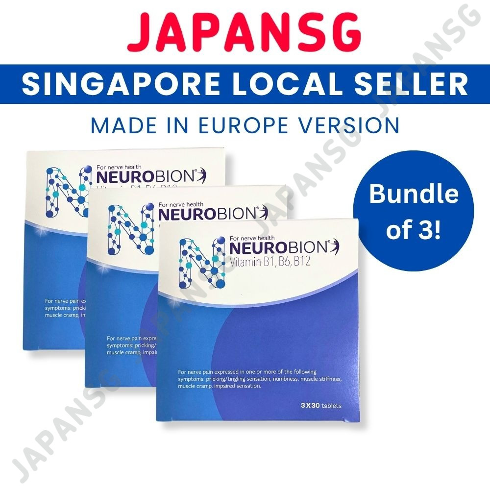 Neurobion 30 tablets [MAY 2027] x 3 packs/ 6 packs/ 9 packs - For Nerve ...