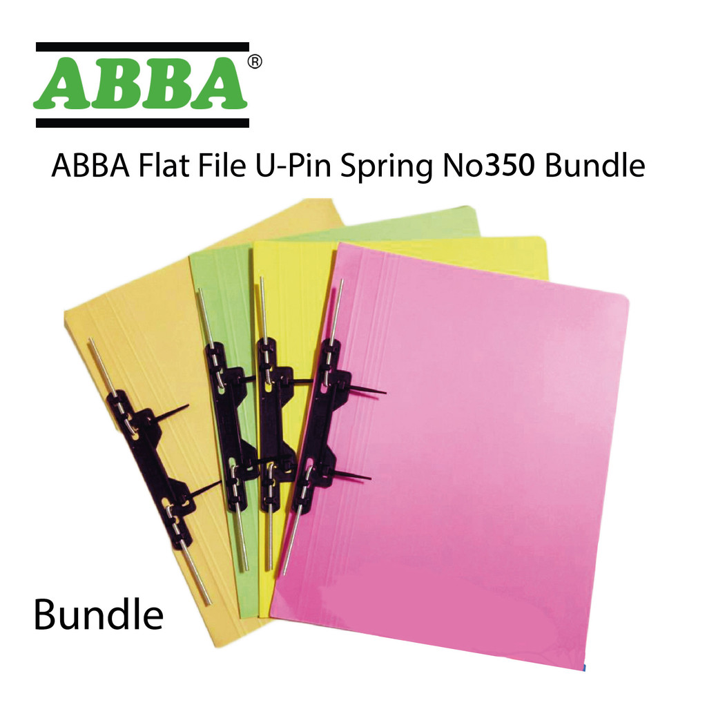 ABBA Manila Flat File U-Pin Spring No.350 Bundle (10pcs) | Shopee Singapore
