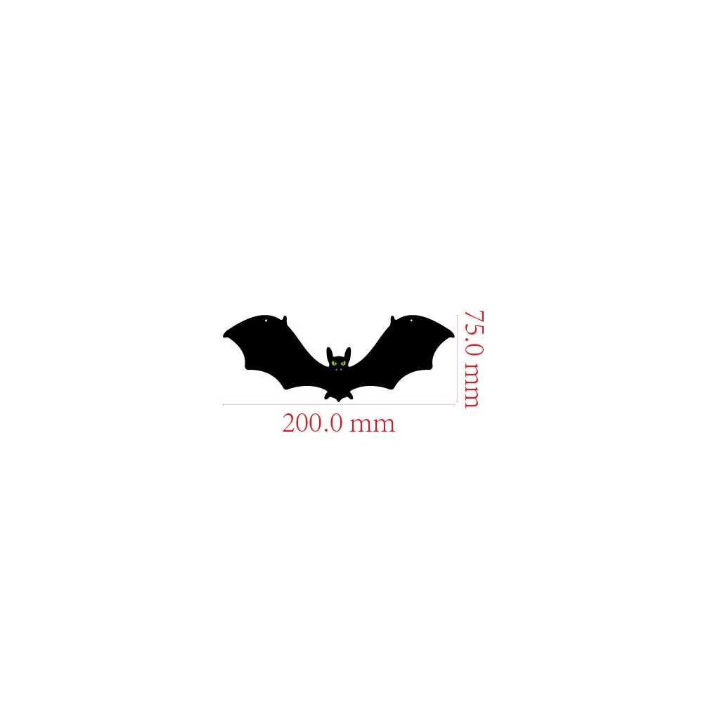 Lifelike Fake Bat Halloween Decorations Haunted House Horror Props ...