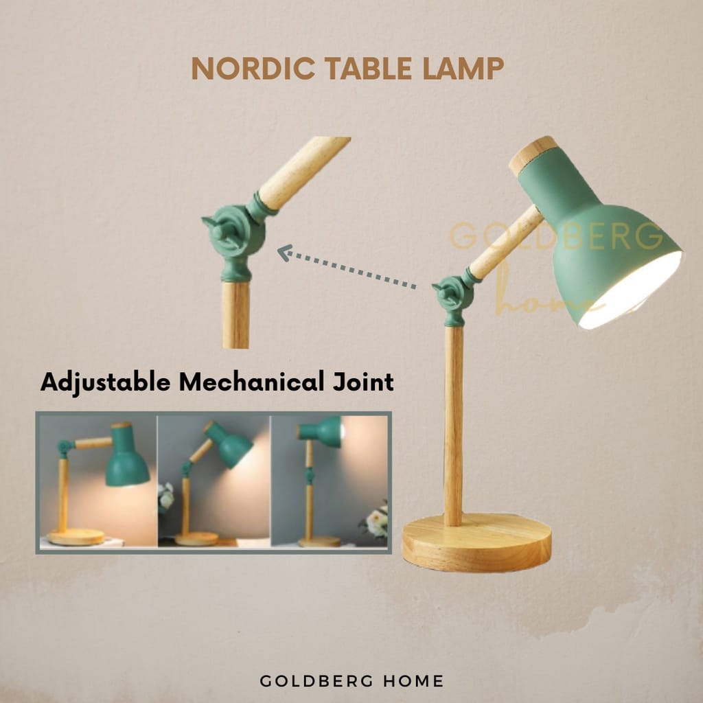 Taka Nordic Table Lamp- with SG safety 3pin plug - Bedroom | Goldberg ...