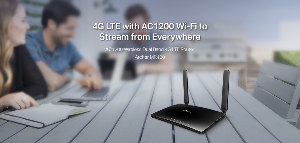 TP-LINK Archer MR400 AC1200 4G LTE Dual Band Wifi Direct Sim Digi ...