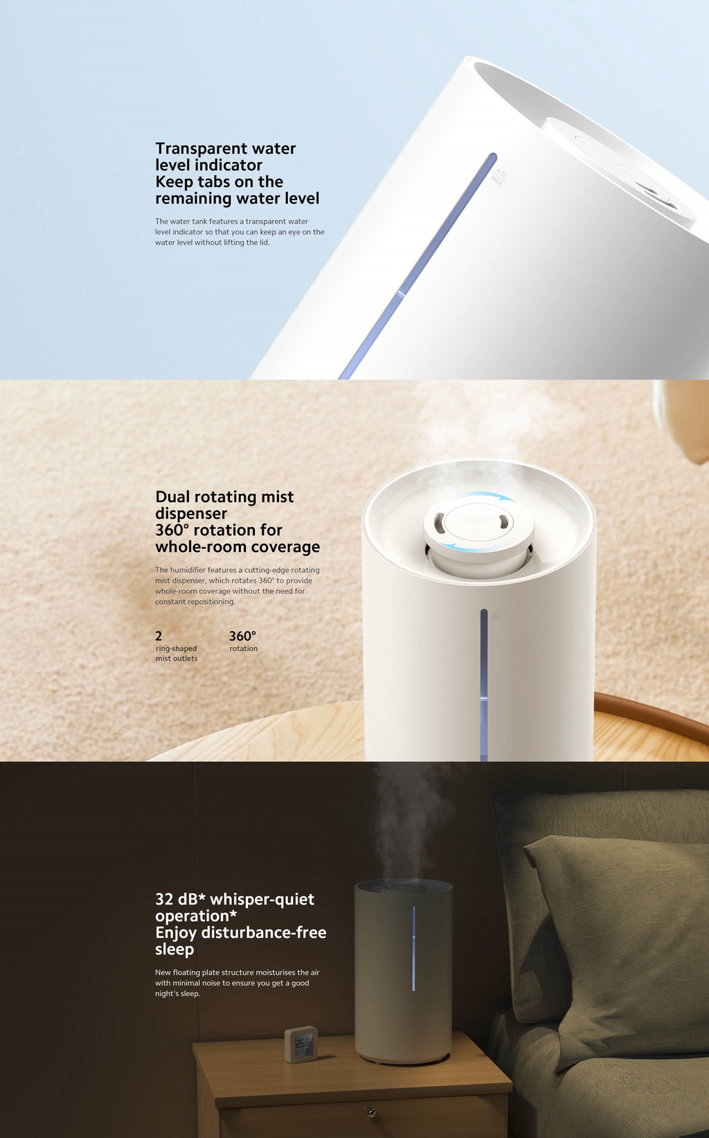 Xiaomi Smart Humidifier 2 | Shopee Singapore