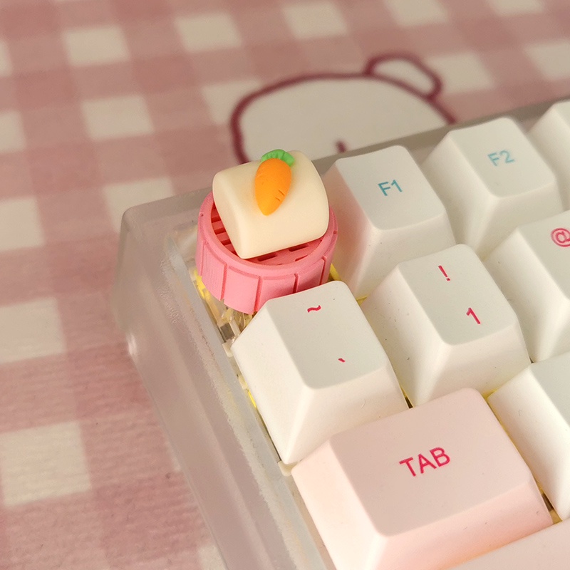【keycap】Gourmet Keycaps Mechanical Keyboard Dedicated Bun Dumpling ...