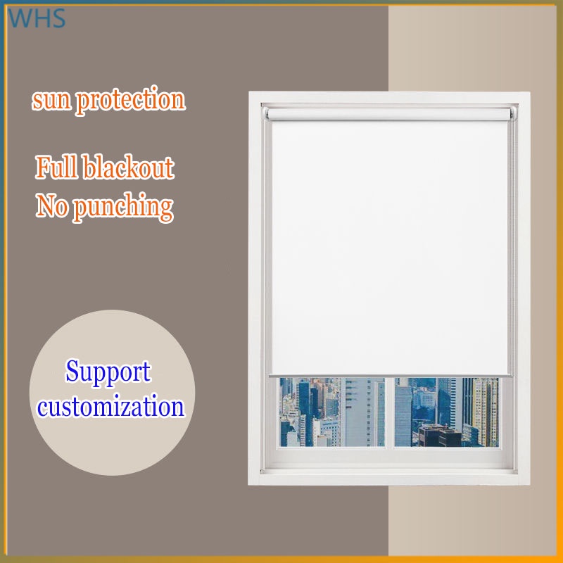 curtain blind Office Roller Blind window curtains Lines Hand-Held ...