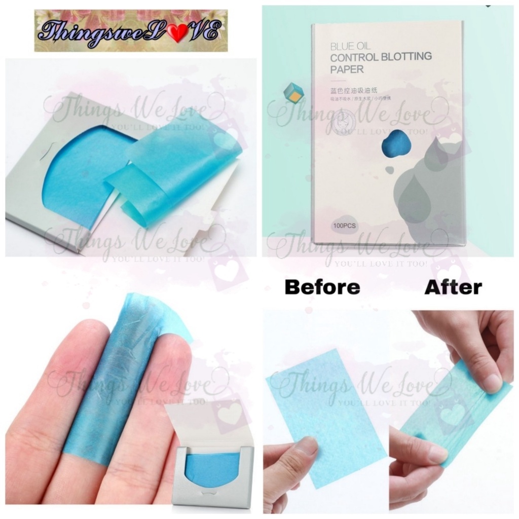 [SG SELLER] [FREE SHIPPING] Face Facial Blotters Absorbs Absorbing ...