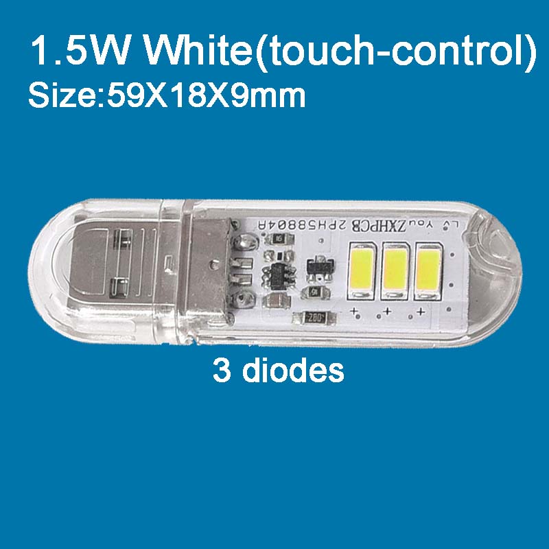 USB 5V Low Voltage Strip Shape High Brightness White Warm Red Green ...