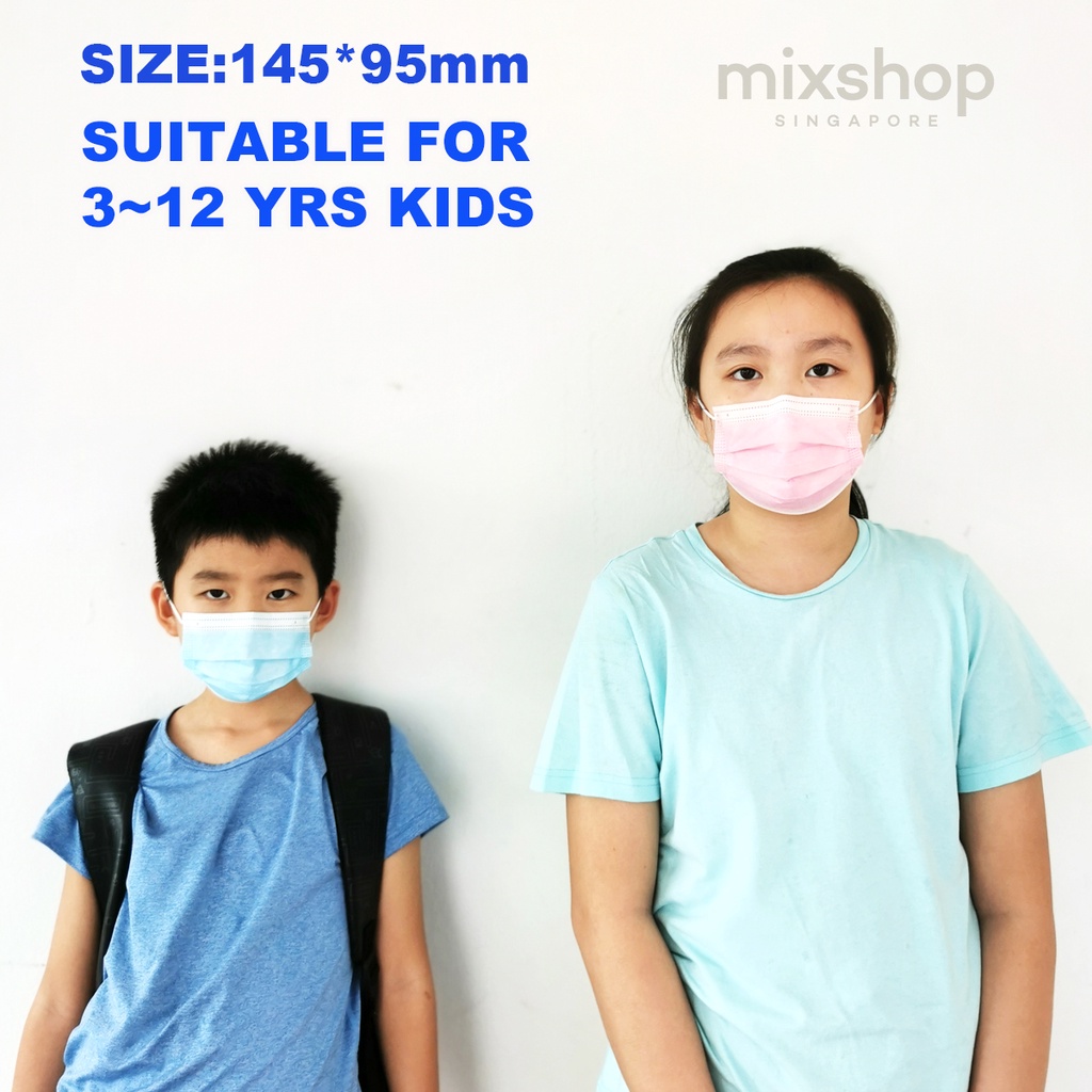 mixshop Children Medical Mask, Surgical Mask & Face Mask, Tested by SG ...