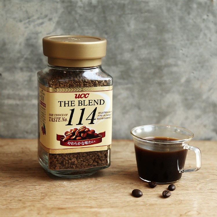 UCC The Blend 114 117 Instant Coffee Sugar Free Freeze Dried 90 g ...