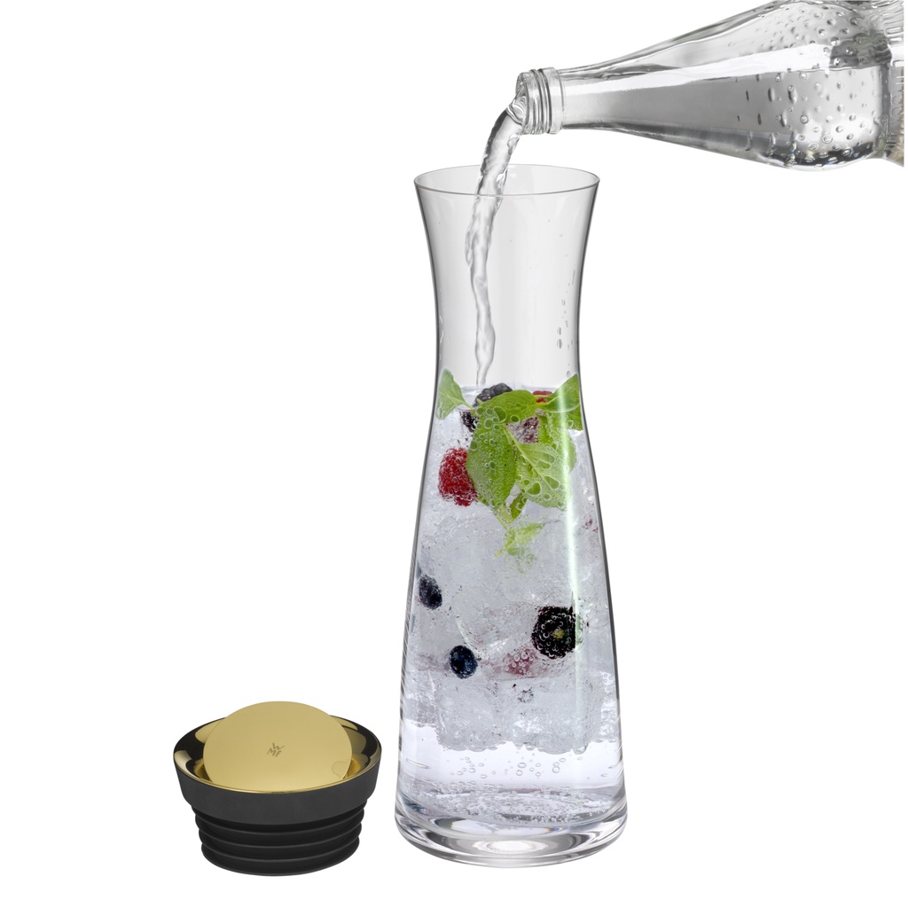 WMF Water Decanter Gold Transparent 1L | Shopee Singapore