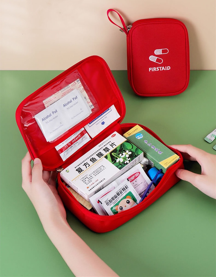 Home Medical Storage Bag Travel Outdoor Camping Sorting Band Aid ...