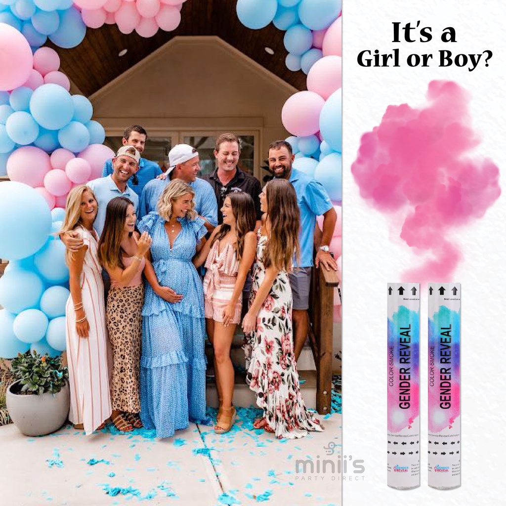 Miniis Gender Reveal Popper Paper Powder Pop For Gender Reveal ...