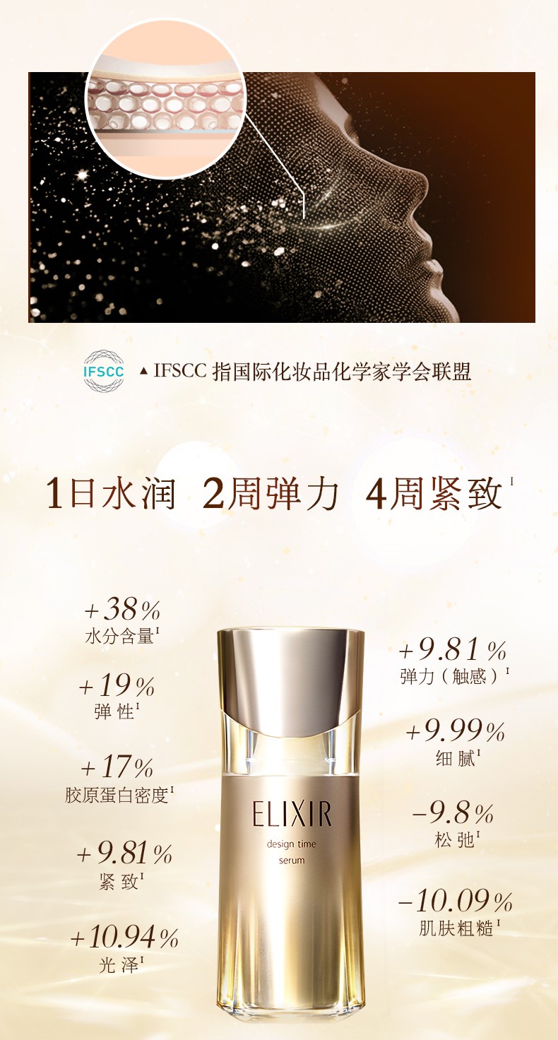 ELIXIR SUPERIEUR DESIGN TIME SERUM 40mL [Direct From Japan] | Shopee Singapore