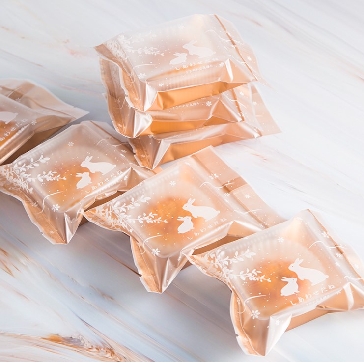 (100pcs wrapper) mooncake plastic bag heat sealer bag sakura morandi ...