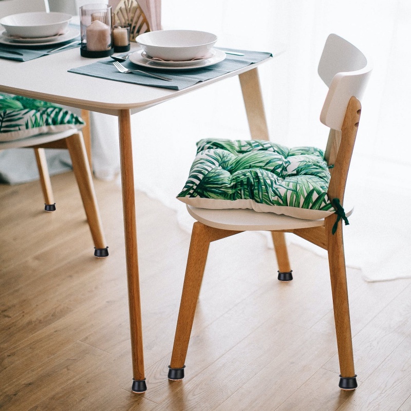 Silicone Chair Caps Table Foot Pads for Square Round Bottom Non-Slip ...