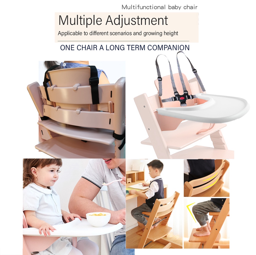 Baby Set Surrounded Protection for Stokke Tripp Trapp and Scandi Wooden ...
