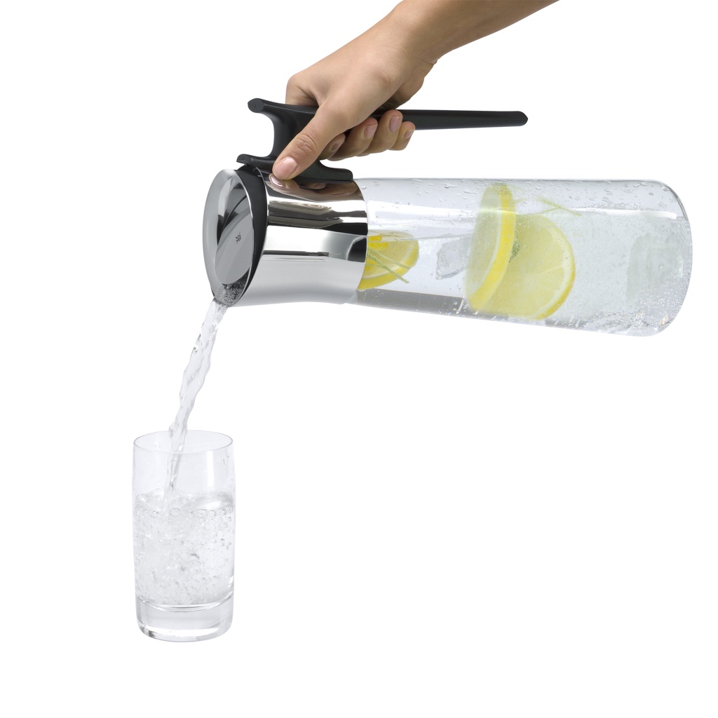 WMF Basic Water Decanter With Handle Transparent 1.5L | Shopee Singapore