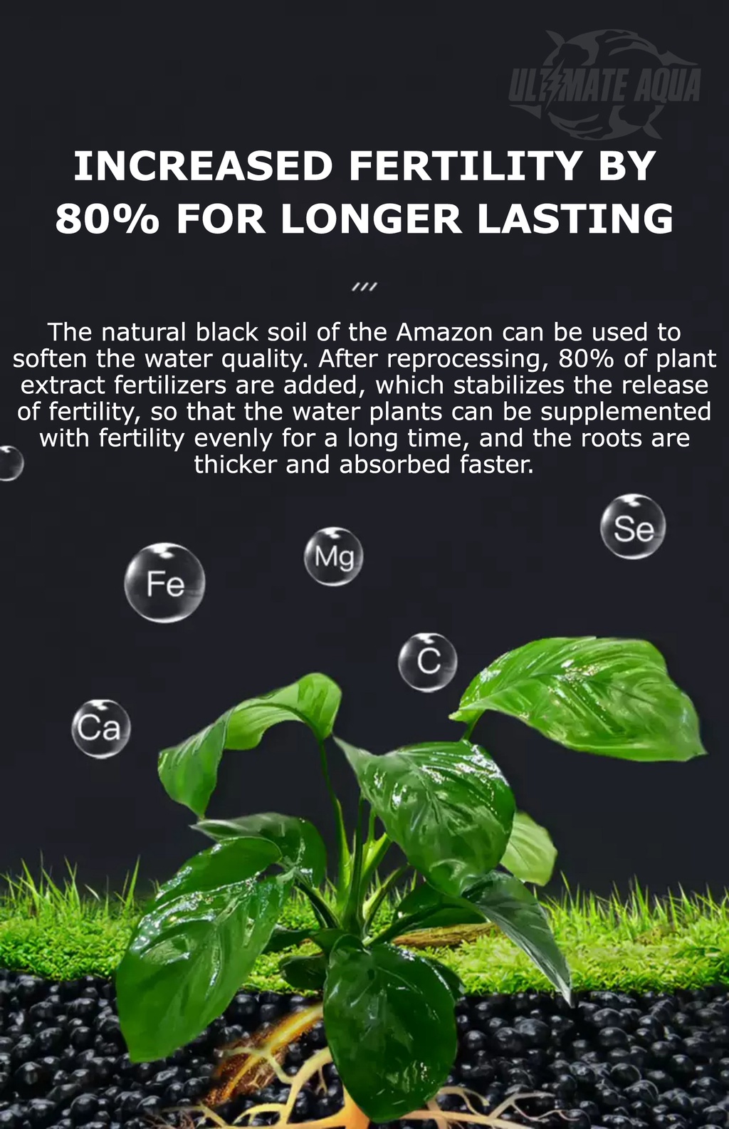 YEE Aquatic Mud, Substrate Nature Soil for Aquarium Plants As Water ...