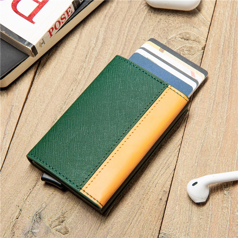 TC BW-014 Magnet Card Holder With Slim Side Push Pop Up Metal Card ...