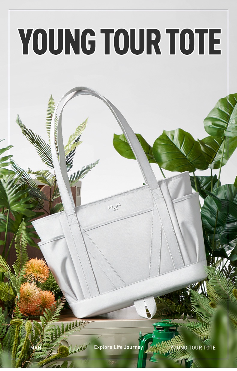 MAH 22522 Tote Bag with Waterproof Fabric 15 inch [Full] | Shopee Singapore
