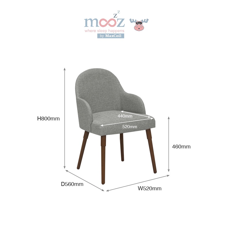 mooZzz Marco Table + Chairs (1 + 4 Dining Set) | Shopee Singapore