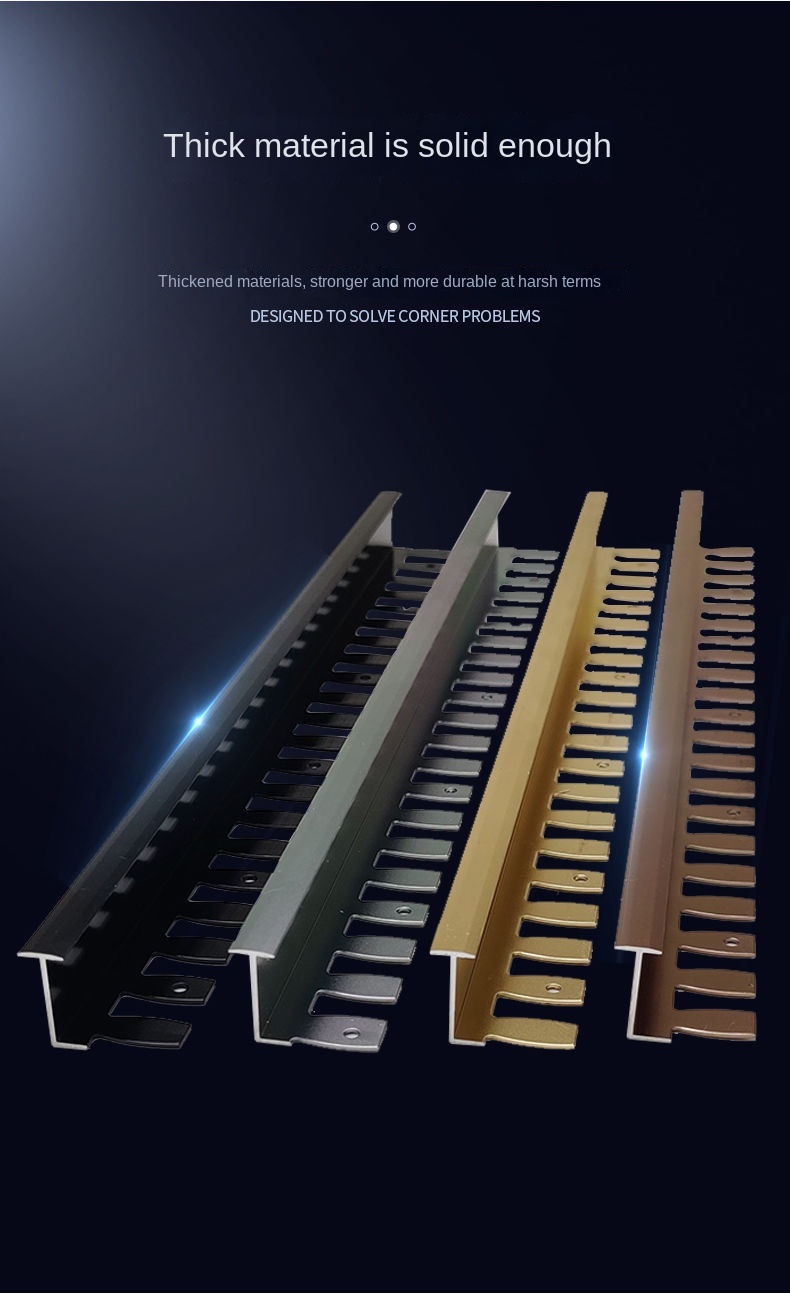 Aluminum Alloy T-Shaped Floor Tile Marble Joint Blank Holding Groove ...
