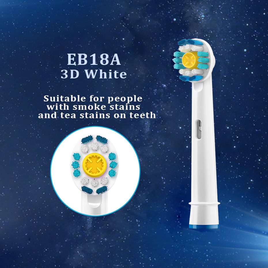 Replacement for Oral B Electric Toothbrush Heads Replacement Brush ...