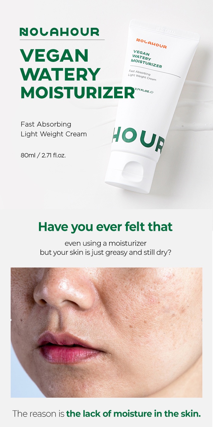 NOLAHOUR Vegan Moisturizer Whitening Brightening Soothing Moisturizing ...