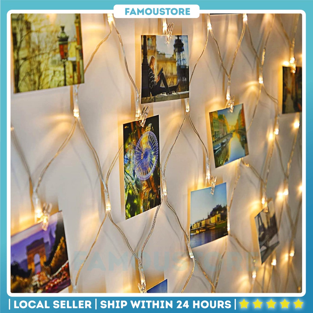 Lampu LED Jaring Fairy Lampu Warna Warni Lampu Raya Net LED Fairy Light ...