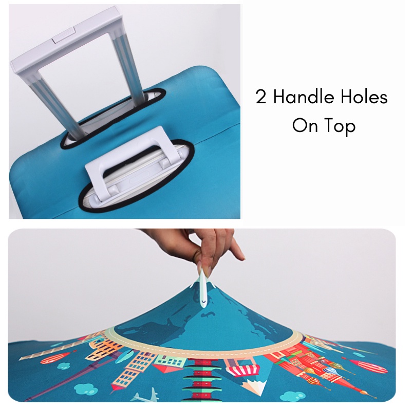 [SG Seller] Part 8 New Arrival Elastic Travel Luggage Bag Protector ...