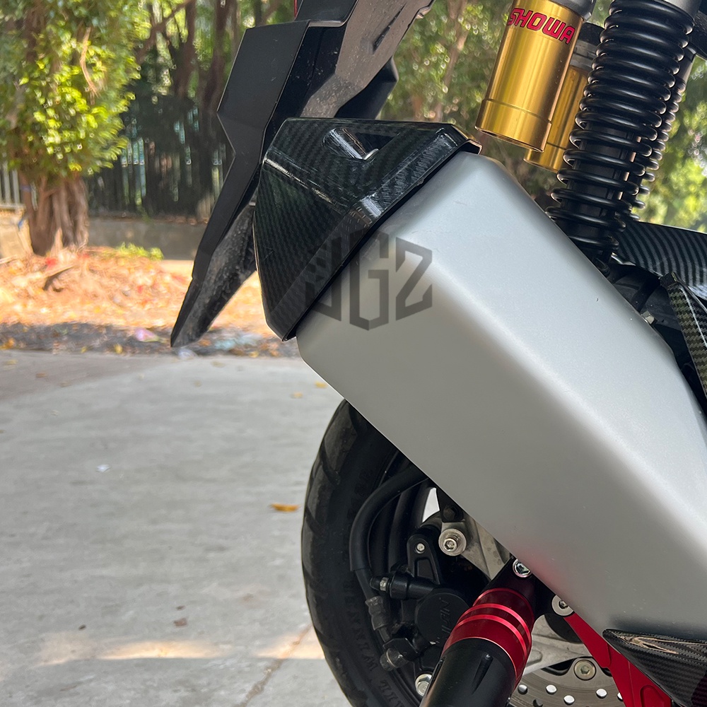 For Honda ADV150 ADV 150 ADV160 2019-2022 Motorcycle Muffler End Cap Cover Carbon Fiber Exhaust ...