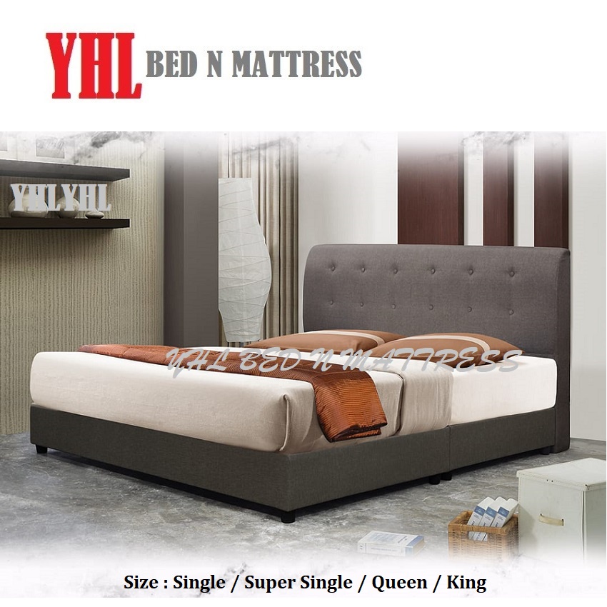 YHL Fabric Divan Bedframe /Divan Bed (13 Colors For Selection ...