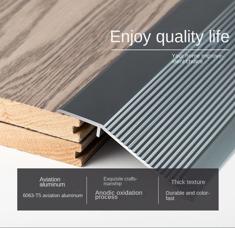 Aluminum Alloy Big Difference Threshold Edge Strip High Low Buckle ...