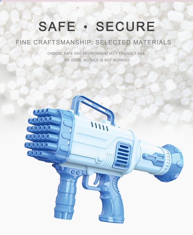 Kids Toy Bubble Machine Gun 8 I 10 I 32 I 69 I 80 Holes | Bazooka ...