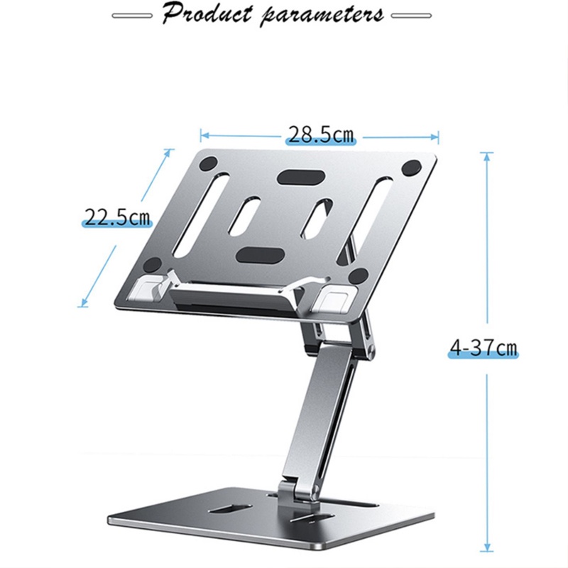 OATSBASF Z18 Metal Book Reading Holder Tablet Laptop Stand 4-37CM ...