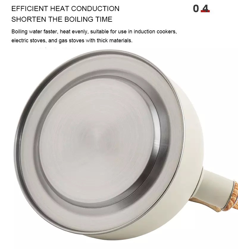 KEMORELA Japanese Style Whistle Boiling Kettle Stainless Steel Water ...