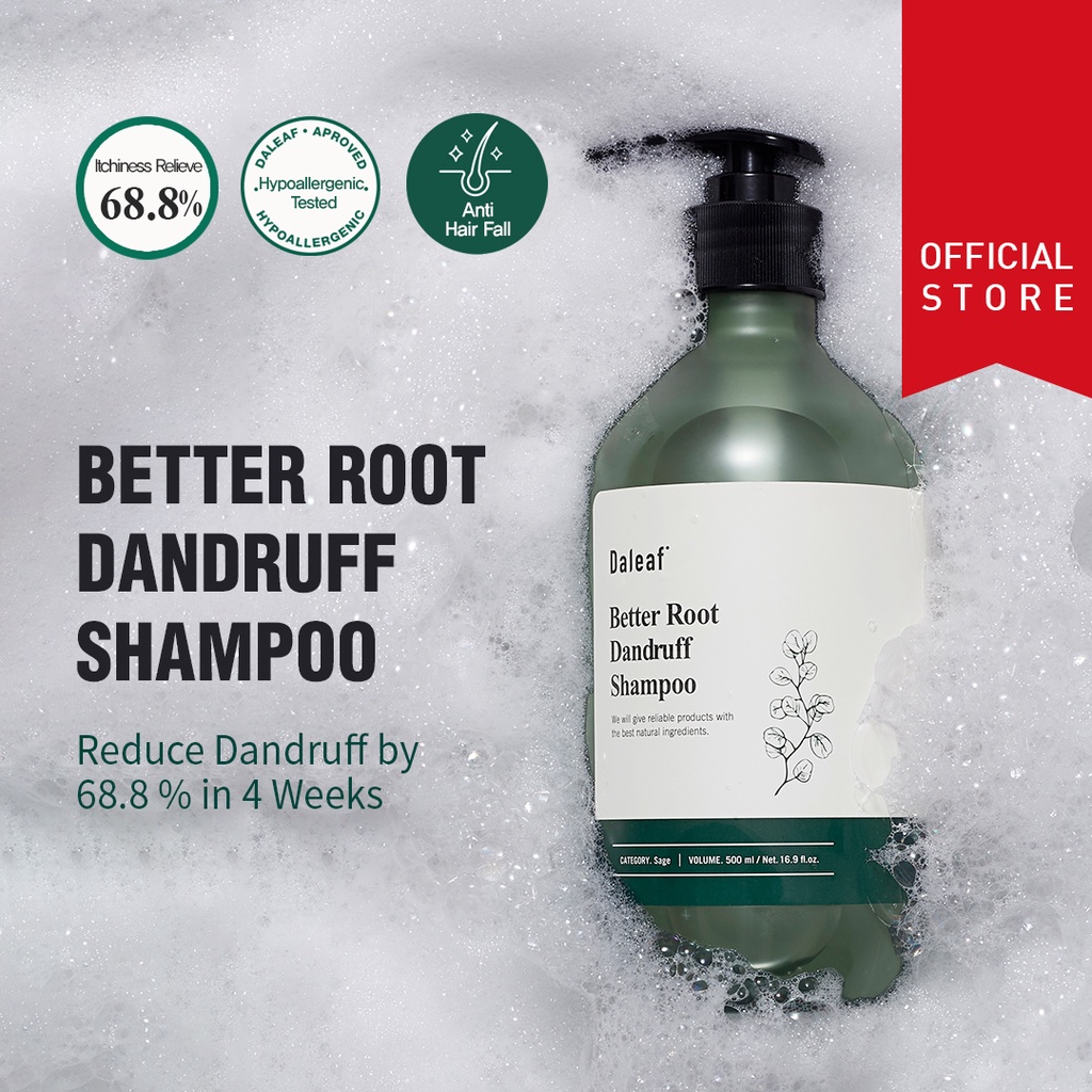 [DALEAF] Better Root Dandruff Shampoo 500ml (Anti-Hair Loss Shampoo ...