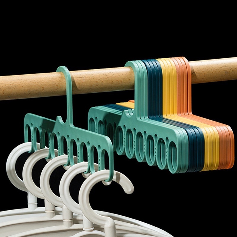 Creative Nine Hole Non-Slip Hanger Windproof Socks Clip Non-Slip Drying ...