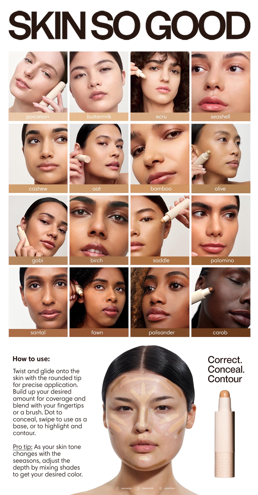 Sunnies Face Skin So Good [Skin-enhancing Complexion Multistick ...