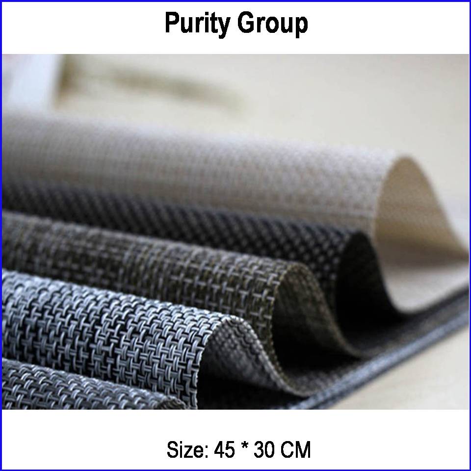 Local Seller Table Mats * Purity Color Table Washable Placemats ...