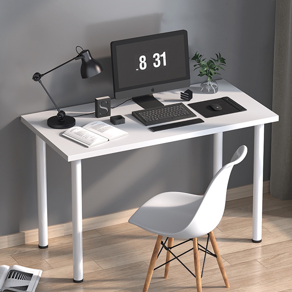 (JIJI.SG) Lindsey Table in White / Minimalist / Home Furniture / Study ...