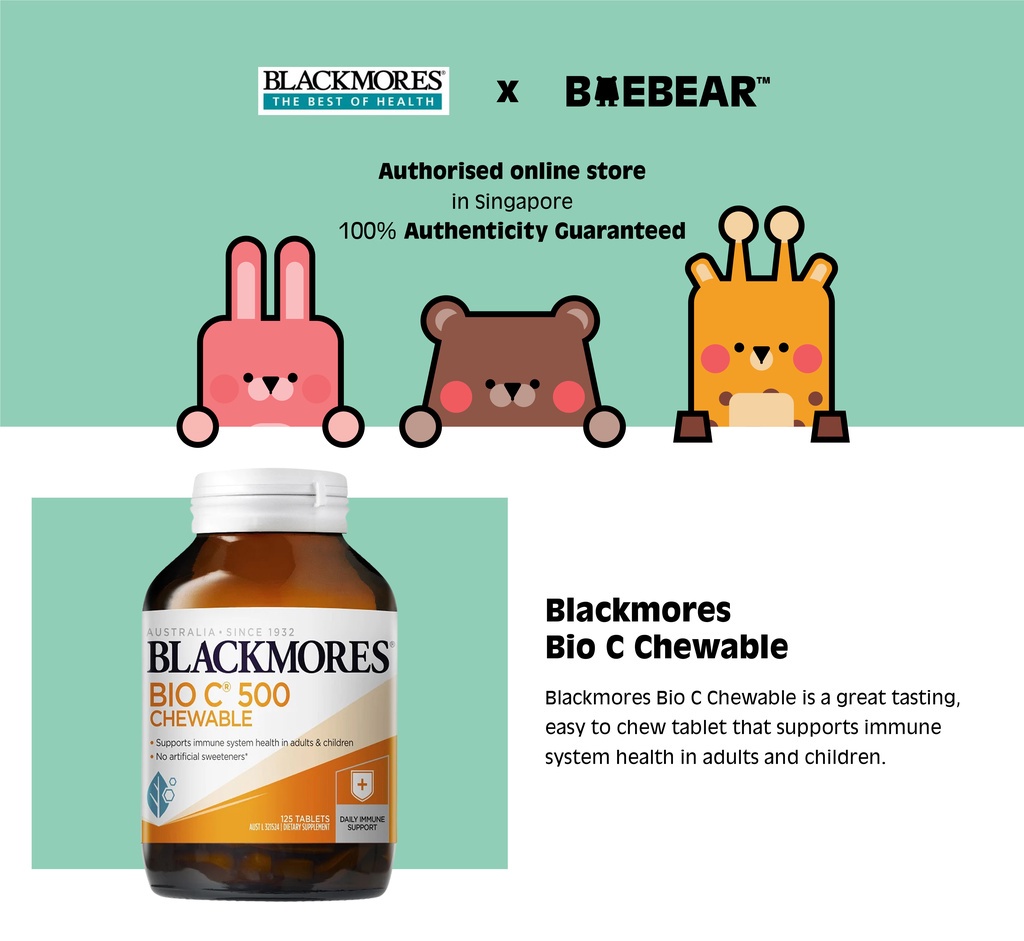 Blackmores Bio C 1000 150Tabs for Cold & Immunity | Blackmores Bio C ...