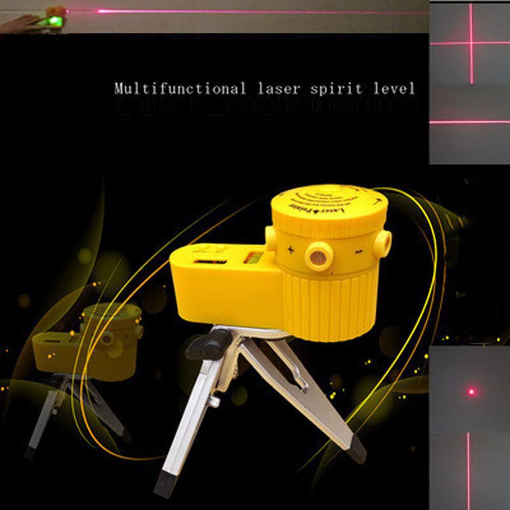Multi Function Laser Level Leveler With Tripod Vertical 6 Modes Horizontal Line Tool Cross Line ...