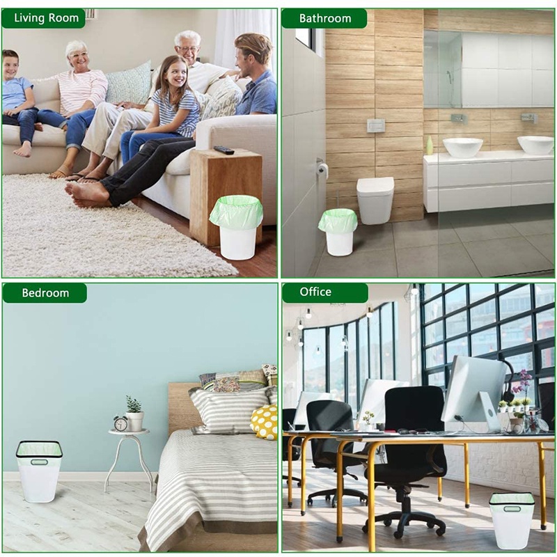 Garbage Bag Disposable Kitchen Rubbish Plastic Bag 75Pcs Beg Sampah ...