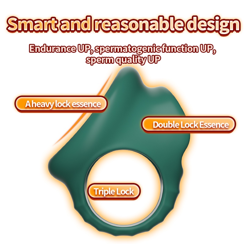 Super Soft Cock Ring Lock Sperm Ring Scrotum Restraint Ring Delay Time ...