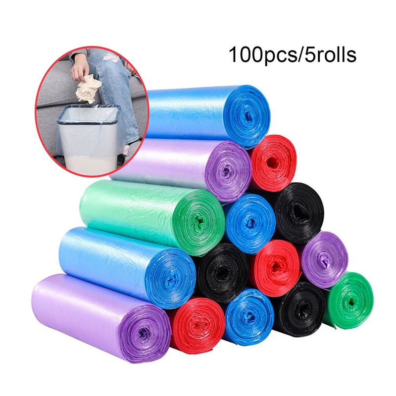 Garbage Bag Disposable Kitchen Rubbish Plastic Bag 75Pcs Beg Sampah ...