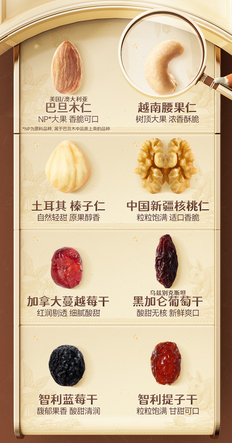 Snek Three Squirrels Daily Nuts Daily Fruit Nuts Snack Pregnant Women ...