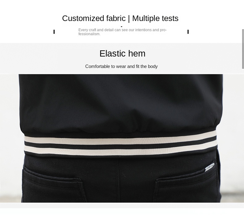 sg Local Stock Jacket Men Korean Stand Collar Baseball Jacket ...