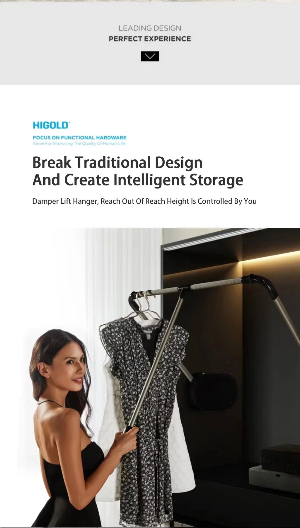 HIGOLD Shearer Series Lifting Clothing Rack | Shopee Singapore