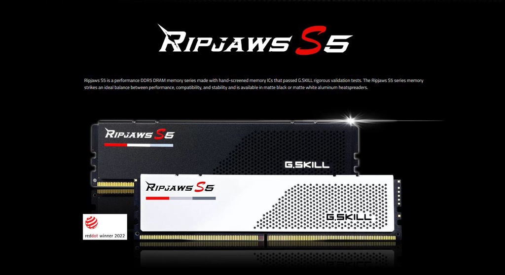 G.SKILL GSKILL RIPJAWS S5 RIPJAW S 5 2 x 16GB / 32GB / 5600mhz ...
